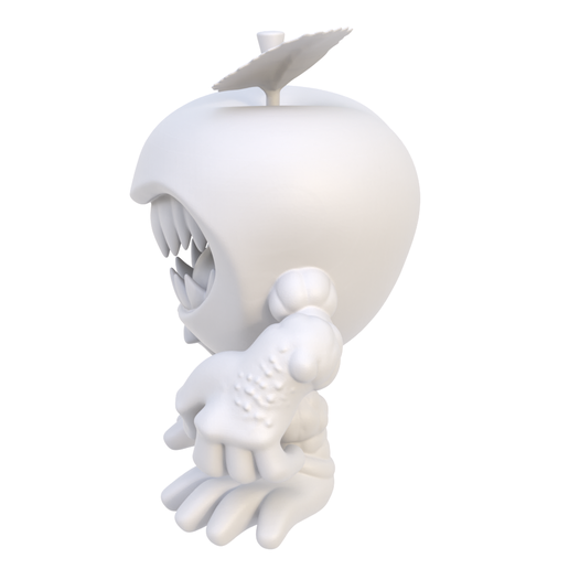 🍎 Apple Monster・ 3D File for 3D printing・Cults