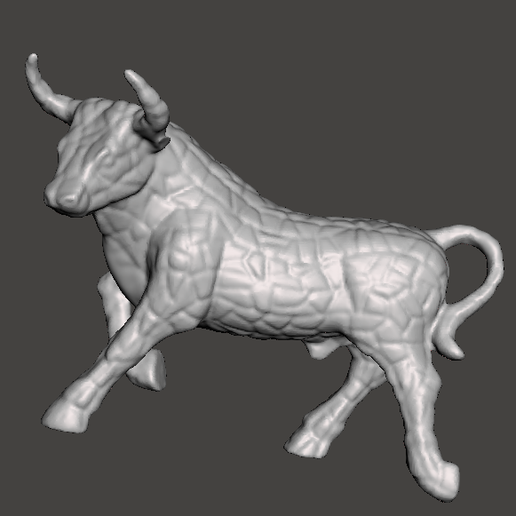 STL file el toro 🐂 ・3D printing model to download・Cults