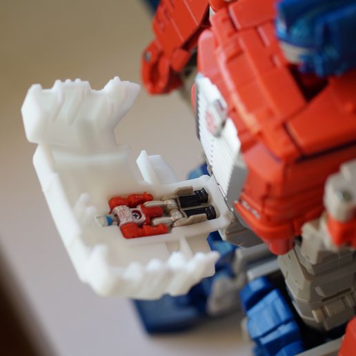3D printing Powermaster Optimus Prime Super Ginrai Conversion • made ...