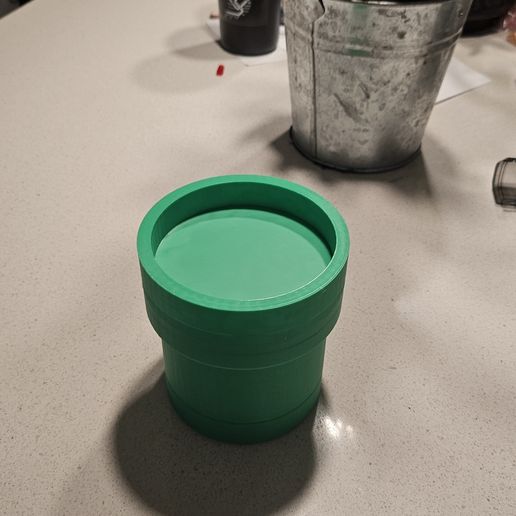 📦 Super Mario Warp Pipe storage Box・ 3MF File for 3D printing・Cults