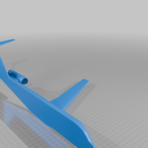️ Custom Twin-Engine Jetliner – DC-9-10 Inspired・Free 3D File for ・Cults
