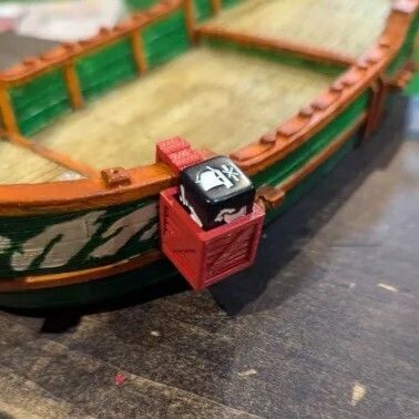 📦 12mm, 14mm & 16mm Cargo Box Dice Holder for Blood &Plunder Ships・ STL ...
