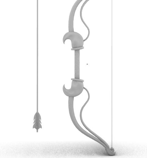 🏹 bow and arrow・Free STL File for ・Cults