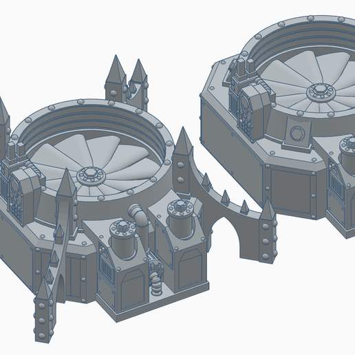 🎲 Scifi Machines 2・Free STL File for ・Cults