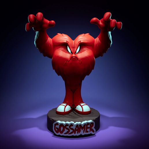 👹 Gossamer-Looney Tunes・ 3D File for ・Cults