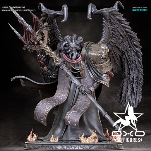 🩸 Mohg Lord Of Blood Eldenring・ 3D File for 3D printing・Cults