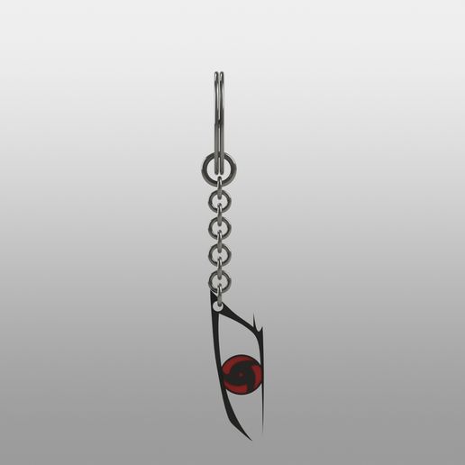 🗝️ itachi's sharingan keychain・ 3D File for ・Cults