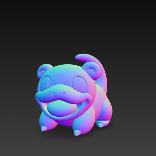 🐉 Pokemon Slowpoke evolution pack x 3 units・ STL File for 3D printing・Cults