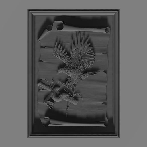 STL file eagle stl cnc design 🦅 ・3D print object to download・Cults