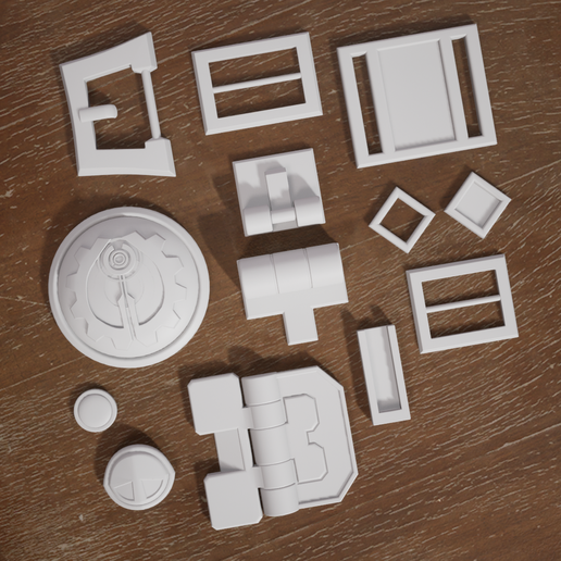 🎭 BRAWLER VI ACCESSORIES - ARCANE SEASON 2・ STL File for 3D printing・Cults