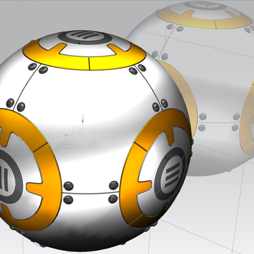 STL file BB8 ⭐ ・3D printer design to download・Cults