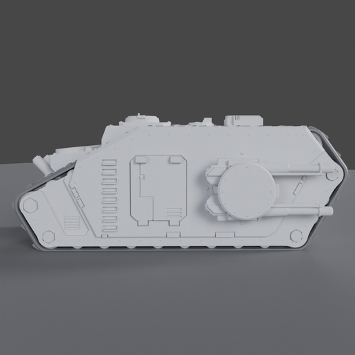 🪖 Bulwark Heavy Assault Tank・ 3D File for ・Cults