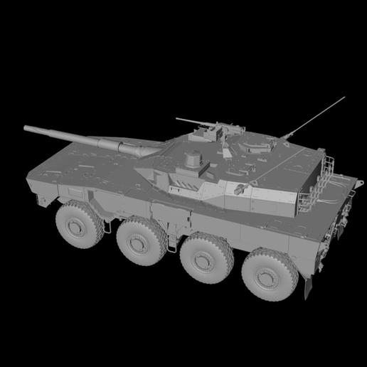 🗺️ Japanese Type 16 Mobile Combat Vehicle 3D Model Material・ OBJ File ...