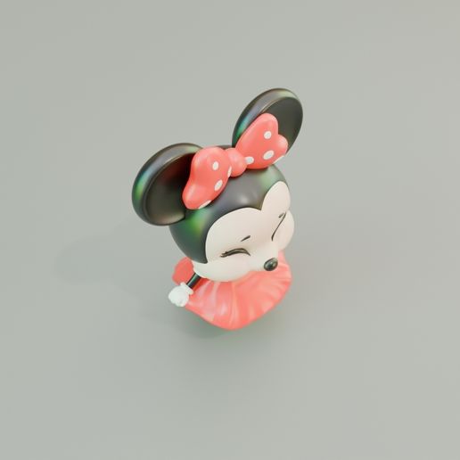 🐁 MINNIE MOUSE・ STL File for 3D printing・Cults