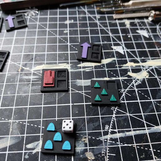 ♟ Dropfleet Commander Tokens・Free STL File for ・Cults