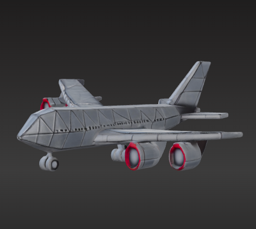 Free STL file Low-Poly Airplane 🛩️ ・Model to download and 3D print・Cults