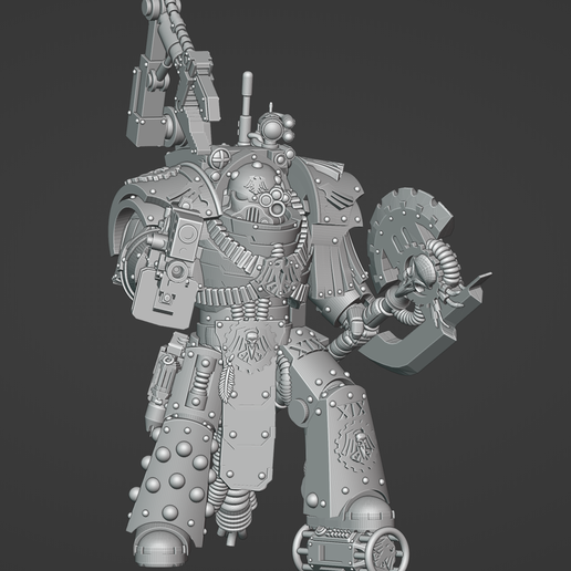 🐦 RG Legion Forge Lord in Cataphractii・Free STL File for ・Cults