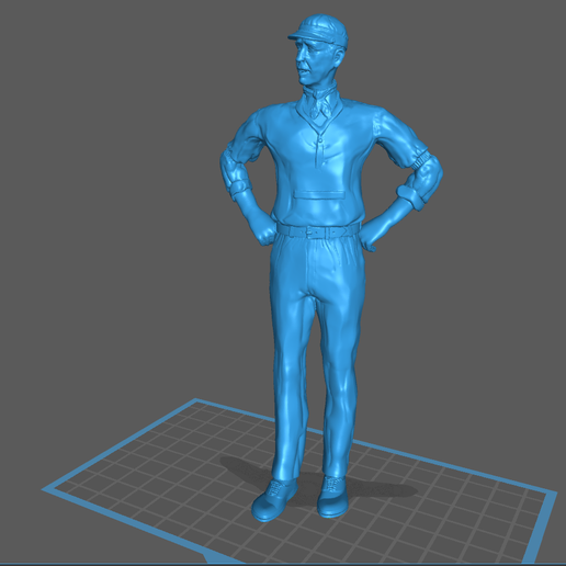 👸 Mr. Allnutt figure for the African Queen model boat・ 3D File for 3D ...