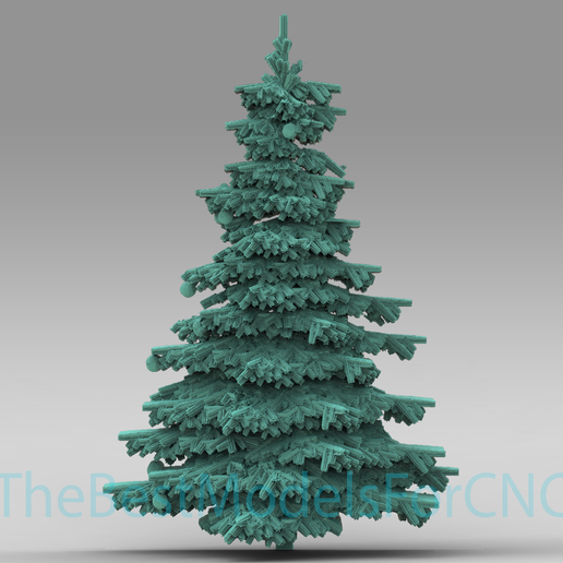 📁 3D Model STL File for CNC Router Laser & 3D Printer Pine Tree・ 3D ...