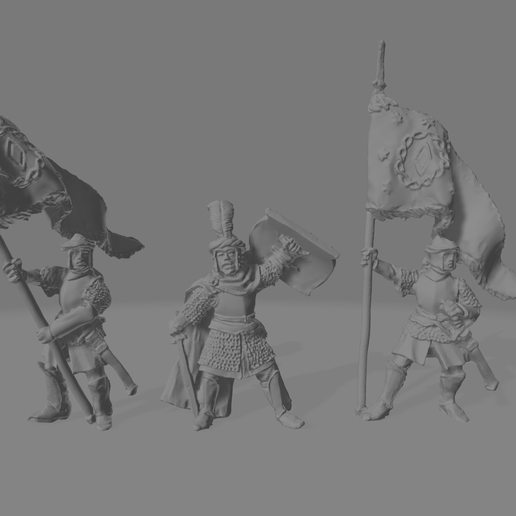 👴 The old guards who held the fading banner・ 3D File for 3D printing・Cults