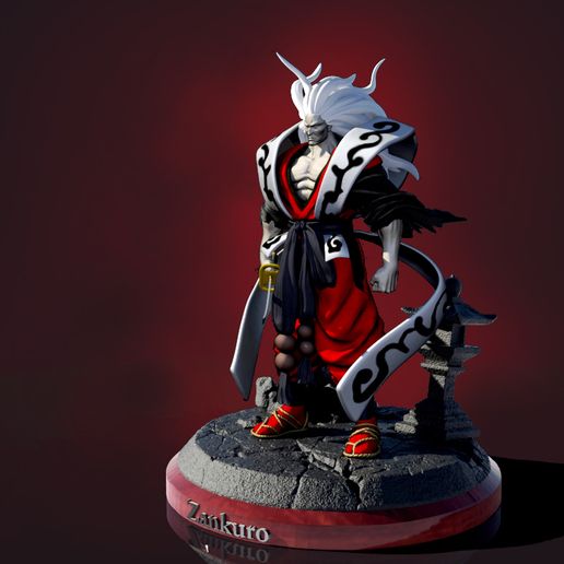 🗡️ Zankuro Minazuk Samurai Shodown III・ STL File for 3D printing・Cults
