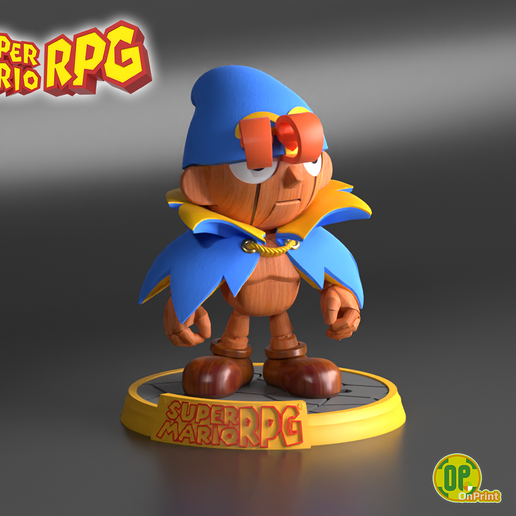 🍑 "GENO"- Super Mario RPG Remake - Nintendo Switch・ 3D File for 3D ...