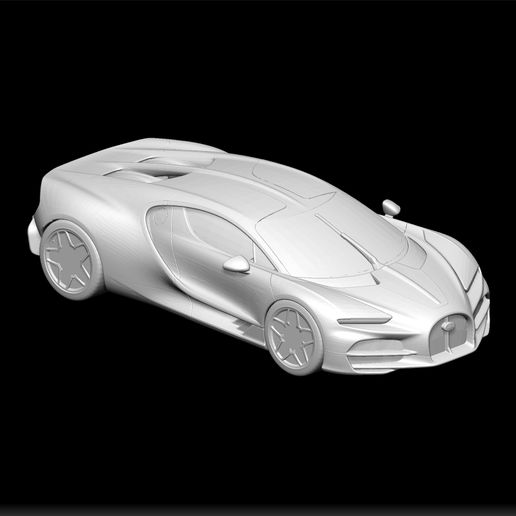 STL file Bugatti 3D Print Model - Luxury Hypercar STL File - Futuristic ...