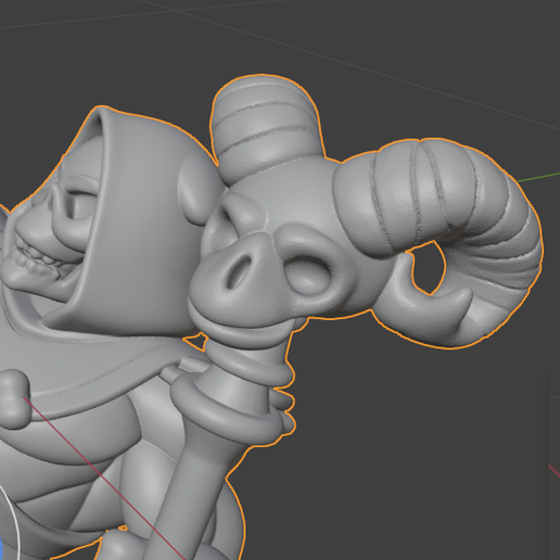 🦸 SKELETOR WITH BASE・ 3D File for 3D printing・Cults