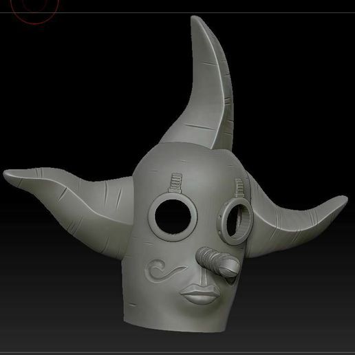 🎨 SOGEKING MASK COSPLAY ONE PIECE・ STL File for ・Cults