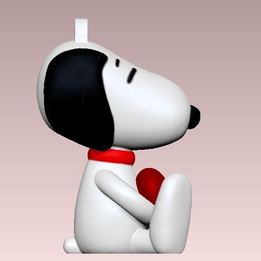 🗝️ SNOOPY・Archivo 3D para Impresión 3D・Cults