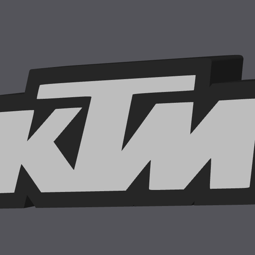 🏍️ Motorcycle KTM Emblem Led Lightbox・ STL File for 3D printing・Cults