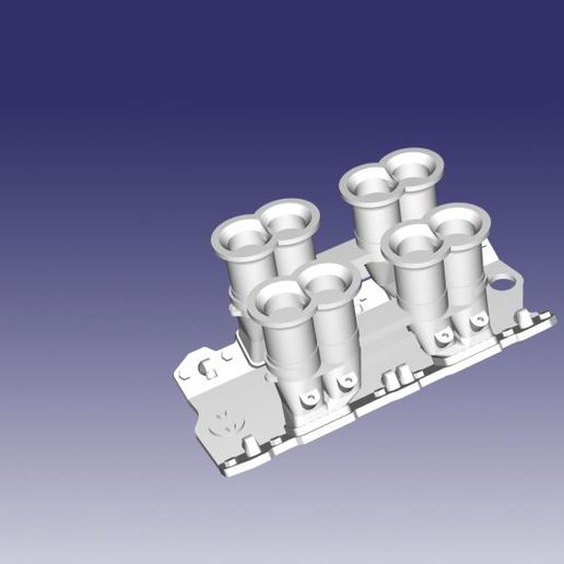 🤏 Brodix Small Block Chevy Dirt Track・ 3D File for 3D printing・Cults