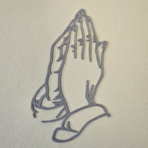STL file prayer wall art 🙏 ・3D print design to download・Cults