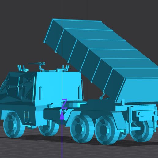 3D file Astros II Artillery Saturation Rocket System Printable 🧨 ・3D ...