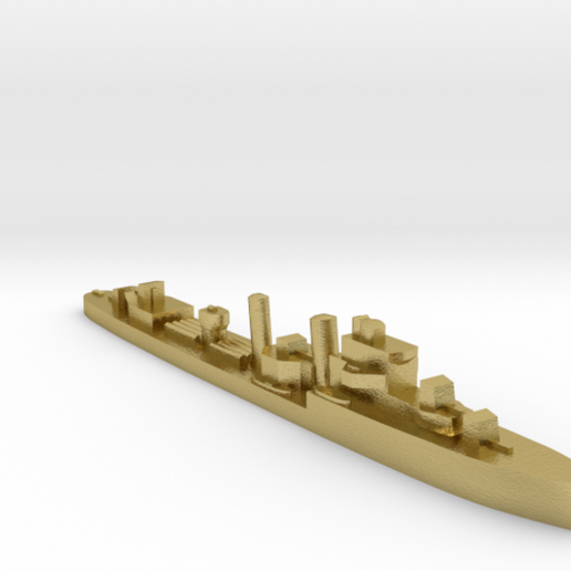 STL file HMS Inglefield destroyer 1:2400 WW2 ⛵ ・3D printing model to ...