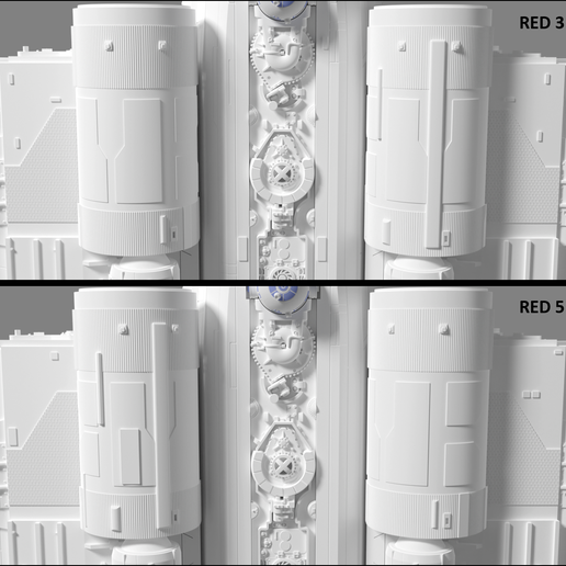 🚀 Model-X MK II 1/24 Studio Scale Red 5・ STL File for 3D printing・Cults