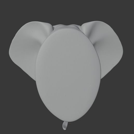 🐘 Elephant Head Bust 3D STL Printable - Bust 3D Model STL・ STL File for ...