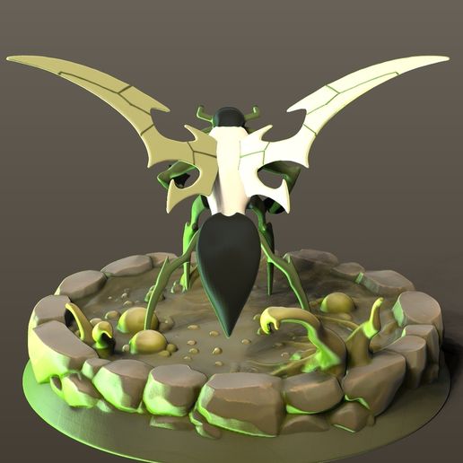 👽 Alien DNA Fury Insectoid・ STL File for 3D printing・Cults