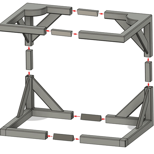 🖼️ Creality CFS Shelf RACK・ STL File for 3D printing・Cults