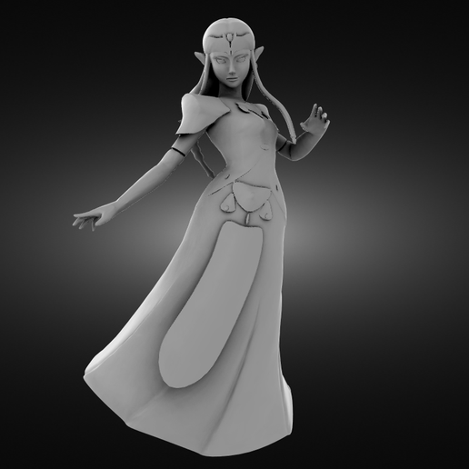 👸 Zelda Twilight Princess・ STL File for ・Cults