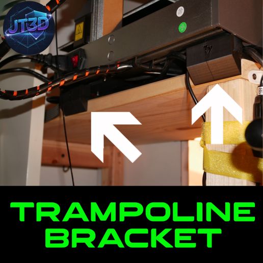 🕹️ Trampoline Bracket | Modular Surface Extender & Stabilizer・Free STL ...