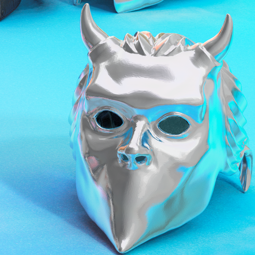 👻 Collection of masks from the band GHOST BC・ 3D File for ・Cults