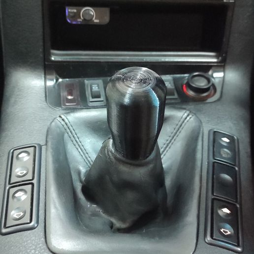 STL file Small Tapered Gear Shift Knob for BMW Vehicles 🤏 (3MF)・Design ...