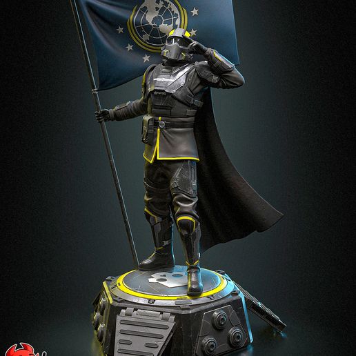 🎮 Helldiver・ STL File for 3D printing・Cults