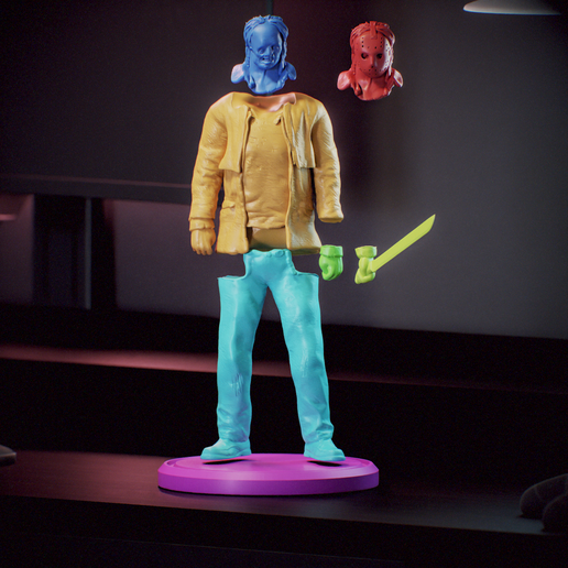 STL file Jason Friday the 13th Modular - Jason Friday the 13th - Jason ...