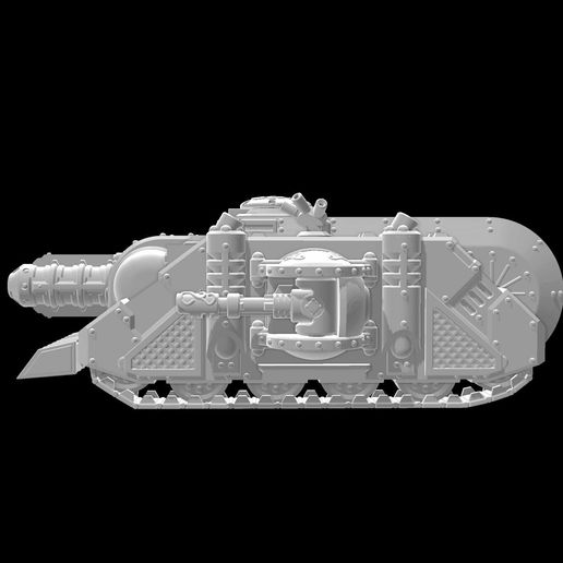 Free STL file OPR - BATTLE BROTHERS - BATTLE TANK - ILLUMINA (FREE) 🪖 ...