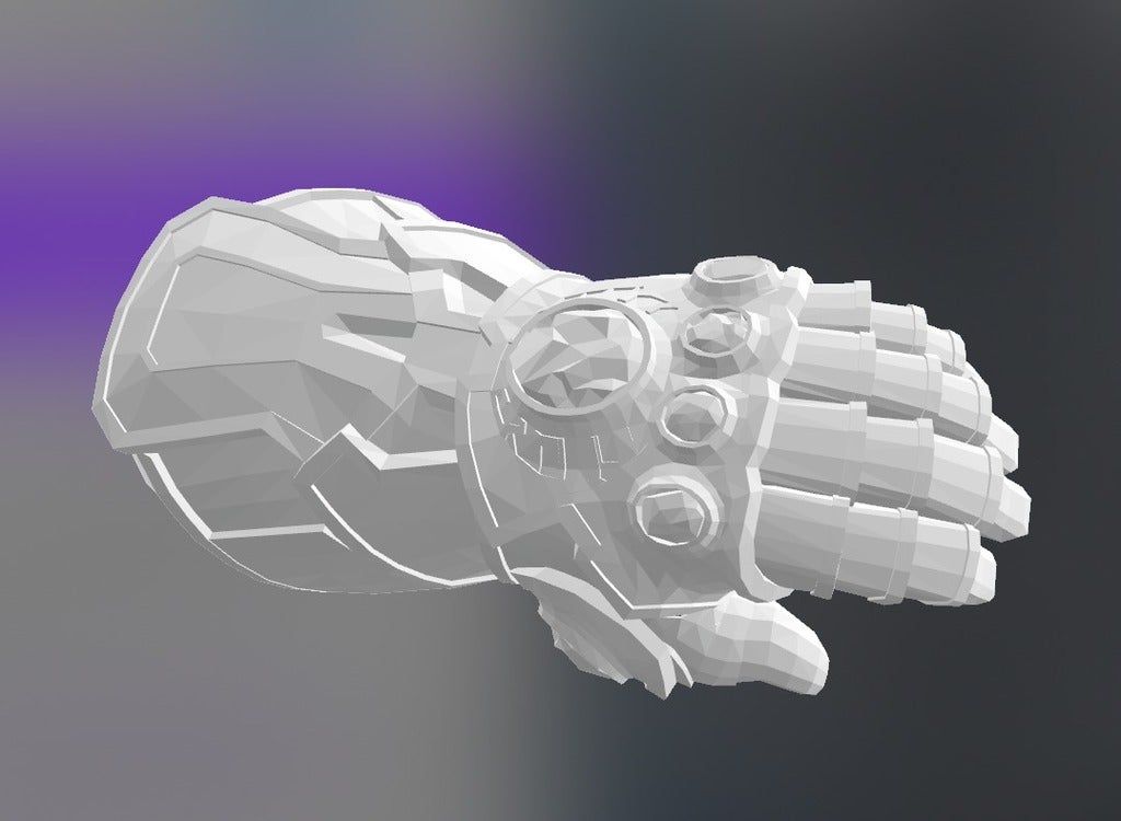 Fichier STL gratuit Infinity_Gauntlet・Modèle imprimable en 3D à ...