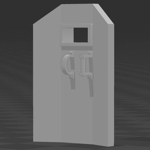 🛡️ Battered & Blooded Trench Shield for Chaotic Traitor Guard・Free STL ...