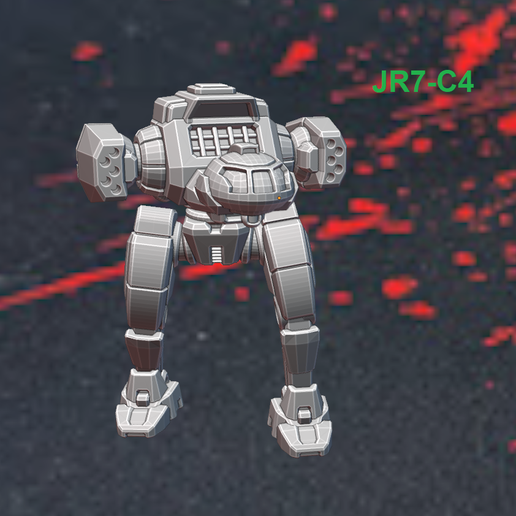 🎲 BattleTech Jenner and RattleSnake Collection・Free STL File for 3D ...