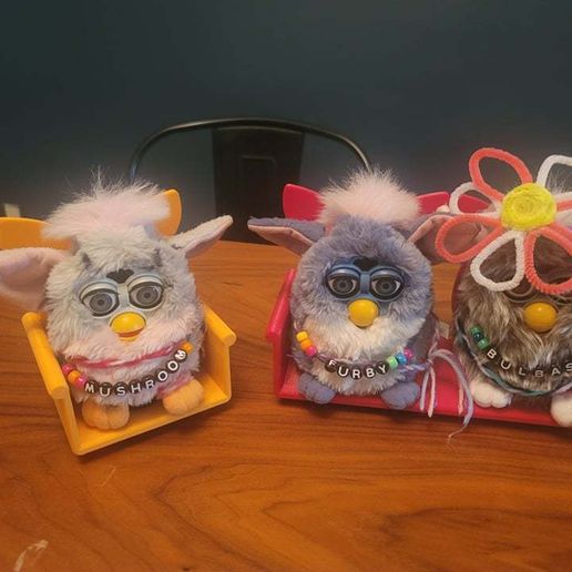 🛋️ Furby Furniture (Couch And Chair)・Free STL File for 3D printing・Cults